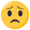 😟 Worried Face Emoji