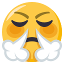 😤 Face With Steam From Nose Emoji