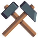 ⚒ Hammer and Pick Emoji